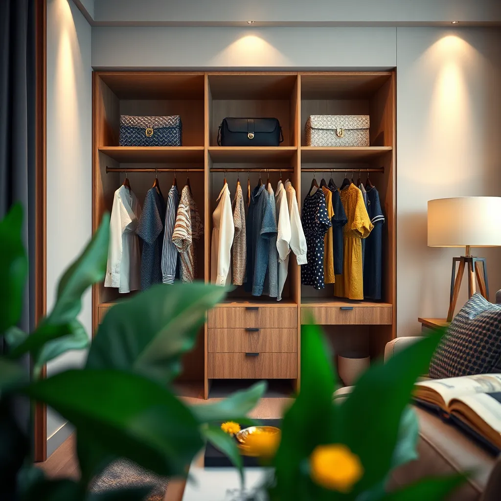 Exploring Exposed Wardrobes in Modern Design