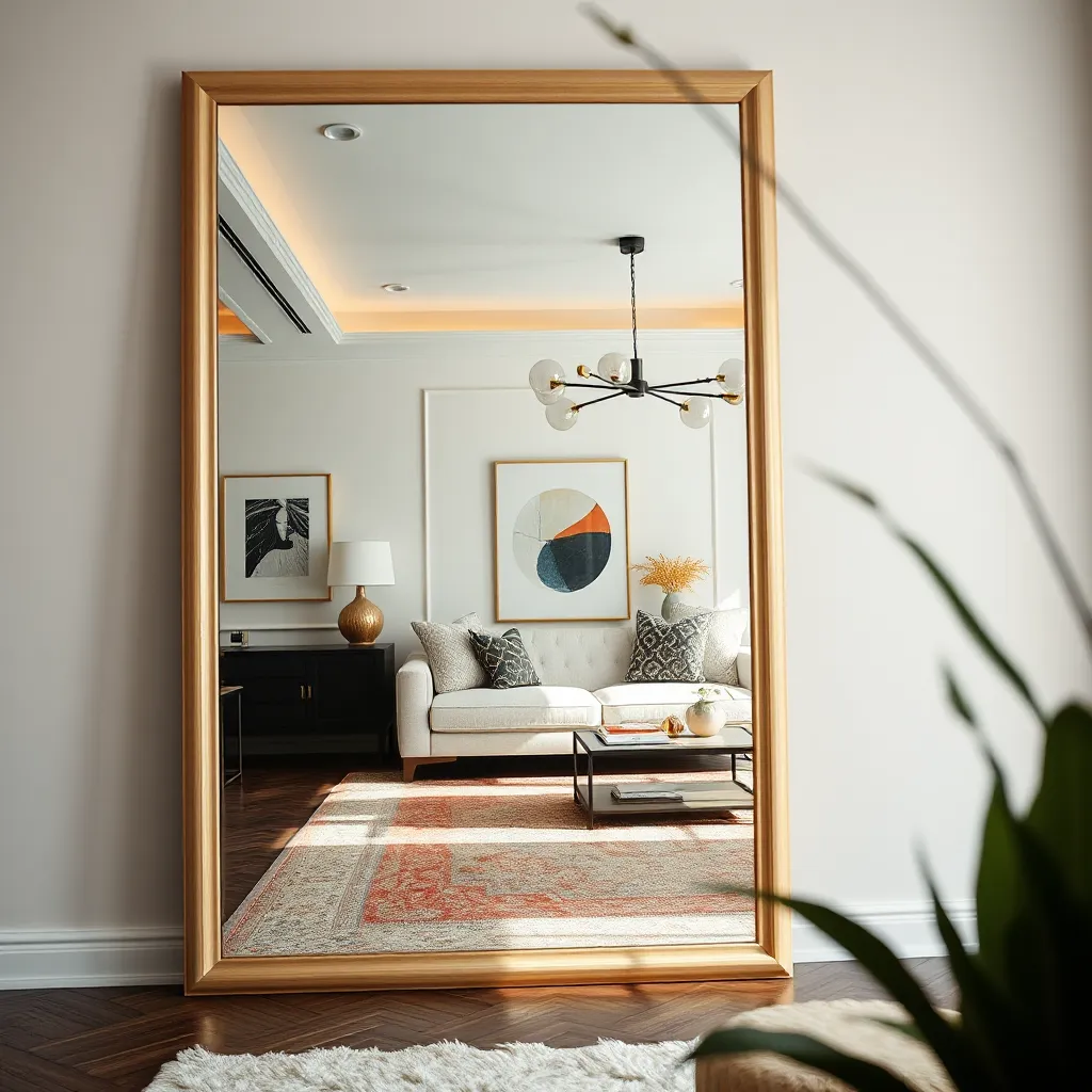 The Impact of Heavy Floor Mirrors on Modern Interiors