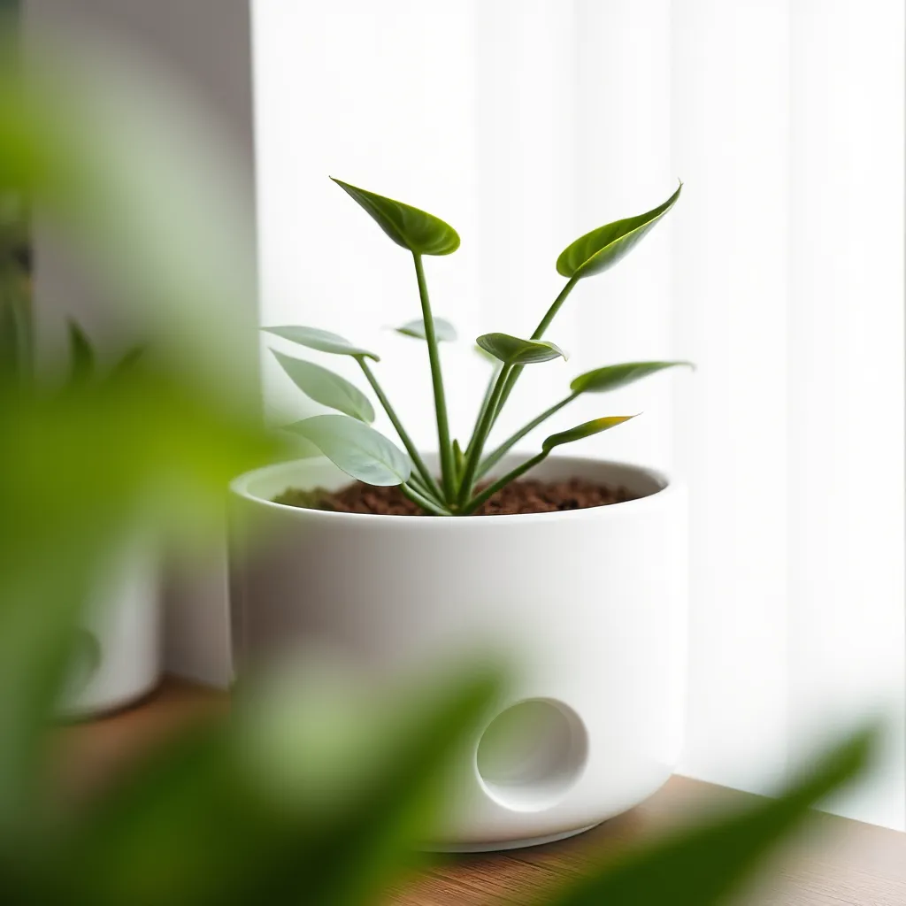 The Importance of Plant Pots with Drainage Systems