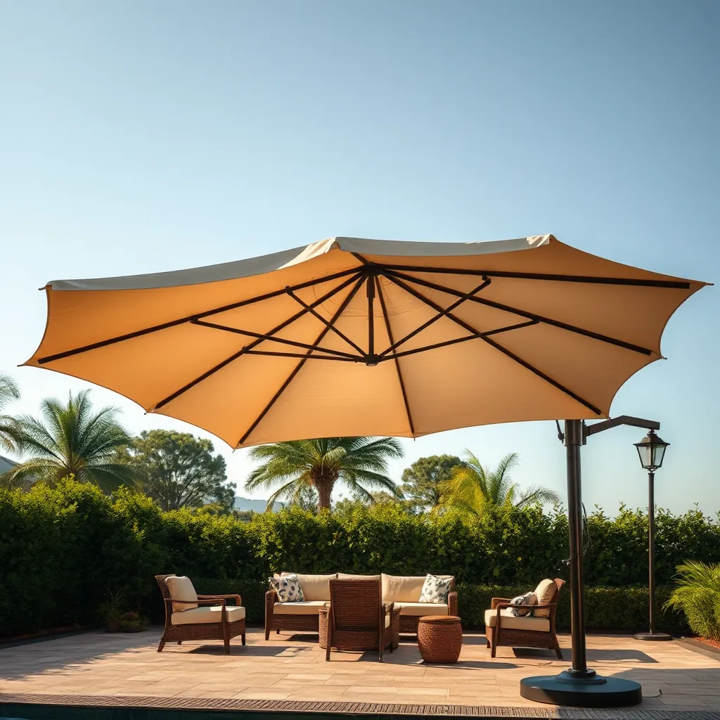 Extended Patio Umbrellas: A Complete Guide
