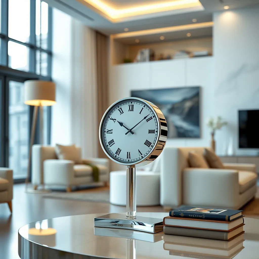 The Importance of Living Room Table Clocks in Design