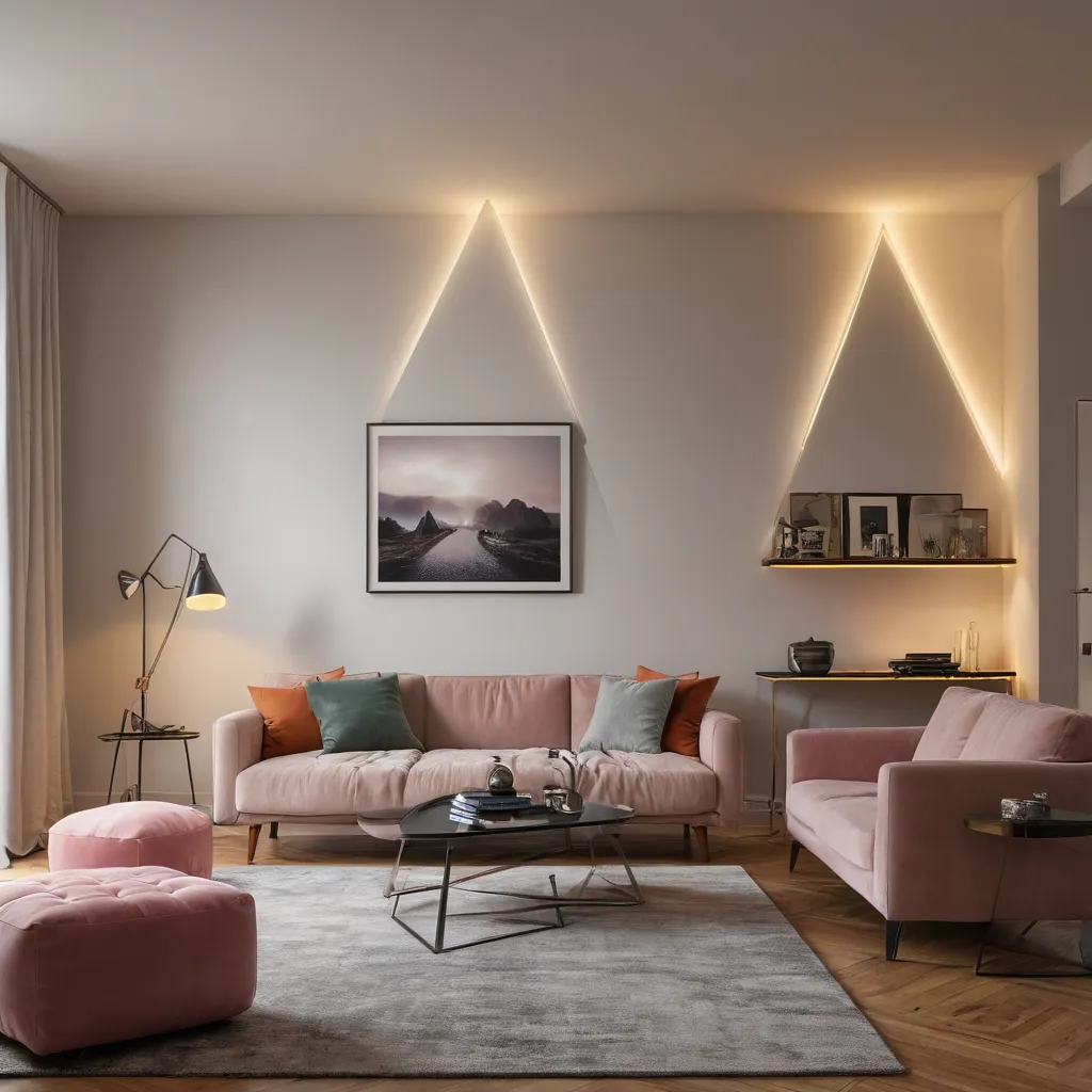The Impact of RGB Triangle Wall Lights in Interior Design