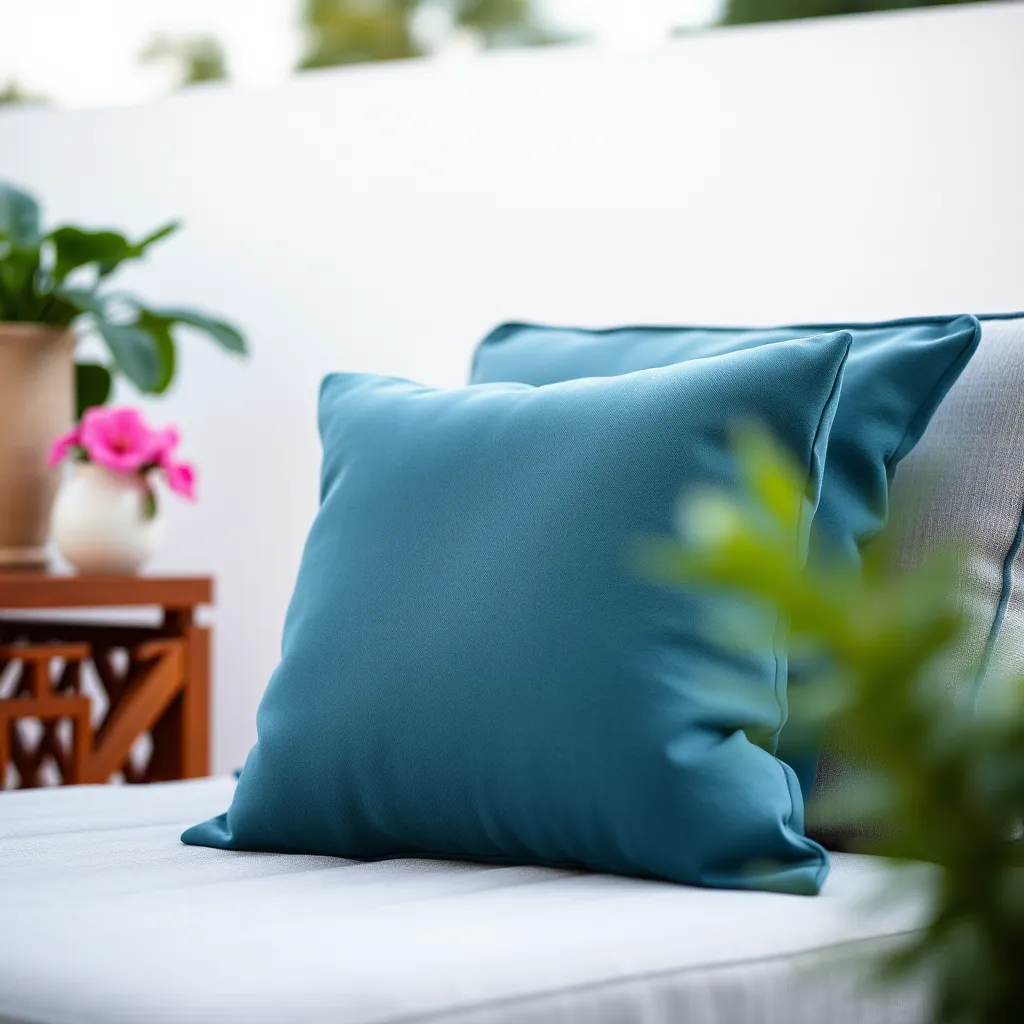 Using Velcro for Securing Outdoor Cushions Effectively