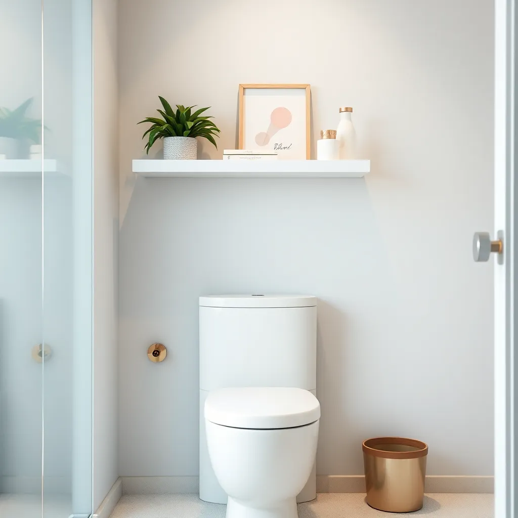 Exploring the Elegance of White Over the Toilet Shelf